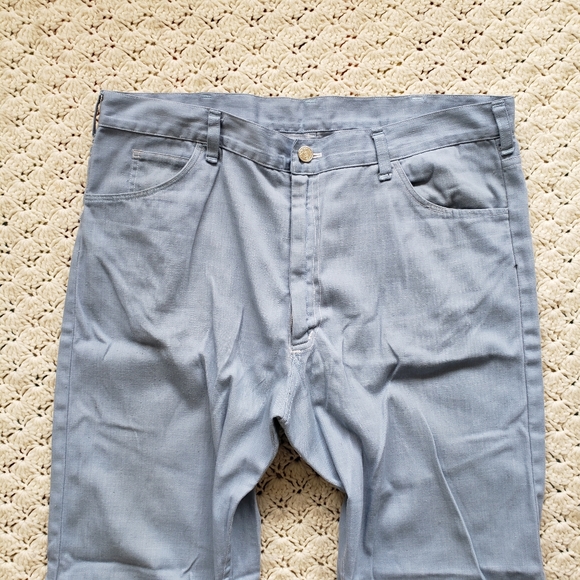 Vintage | Pants | Vintage Half Selvedge Chambray Style Pants | Poshmark